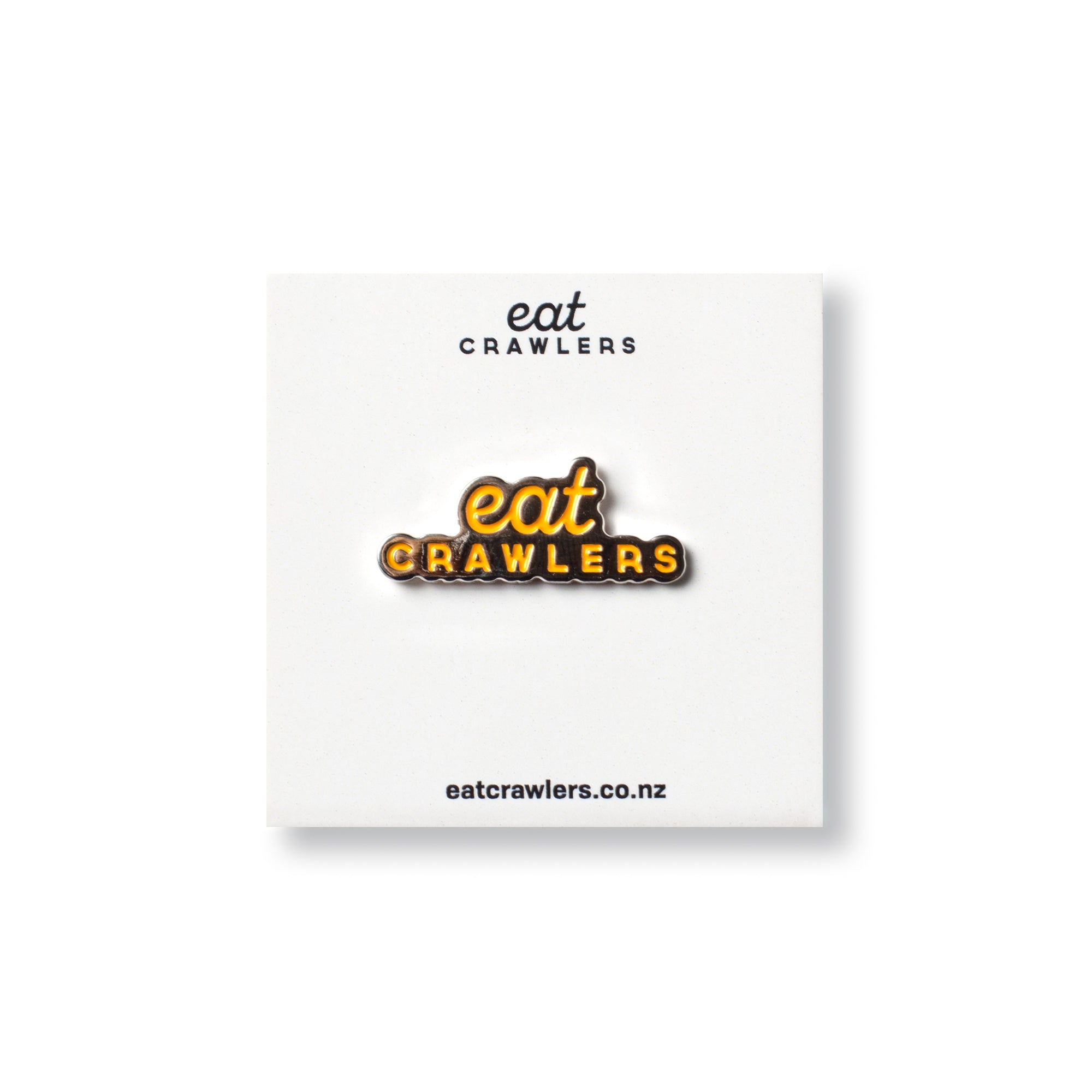 Buy Eat Crawlers Enamel Pin NZ | Official Insect Snack Merch